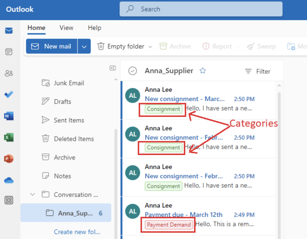 Comment organiser les e-mails Outlook en utilisant les dossiers et les ...