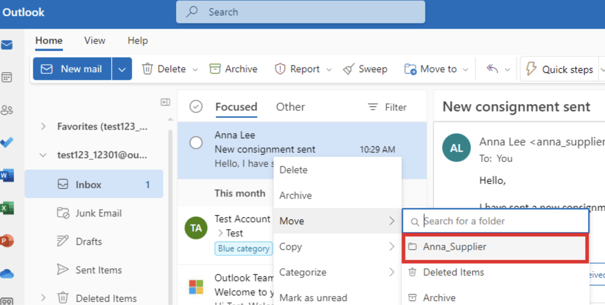 Comment organiser les e-mails Outlook en utilisant les dossiers et les ...