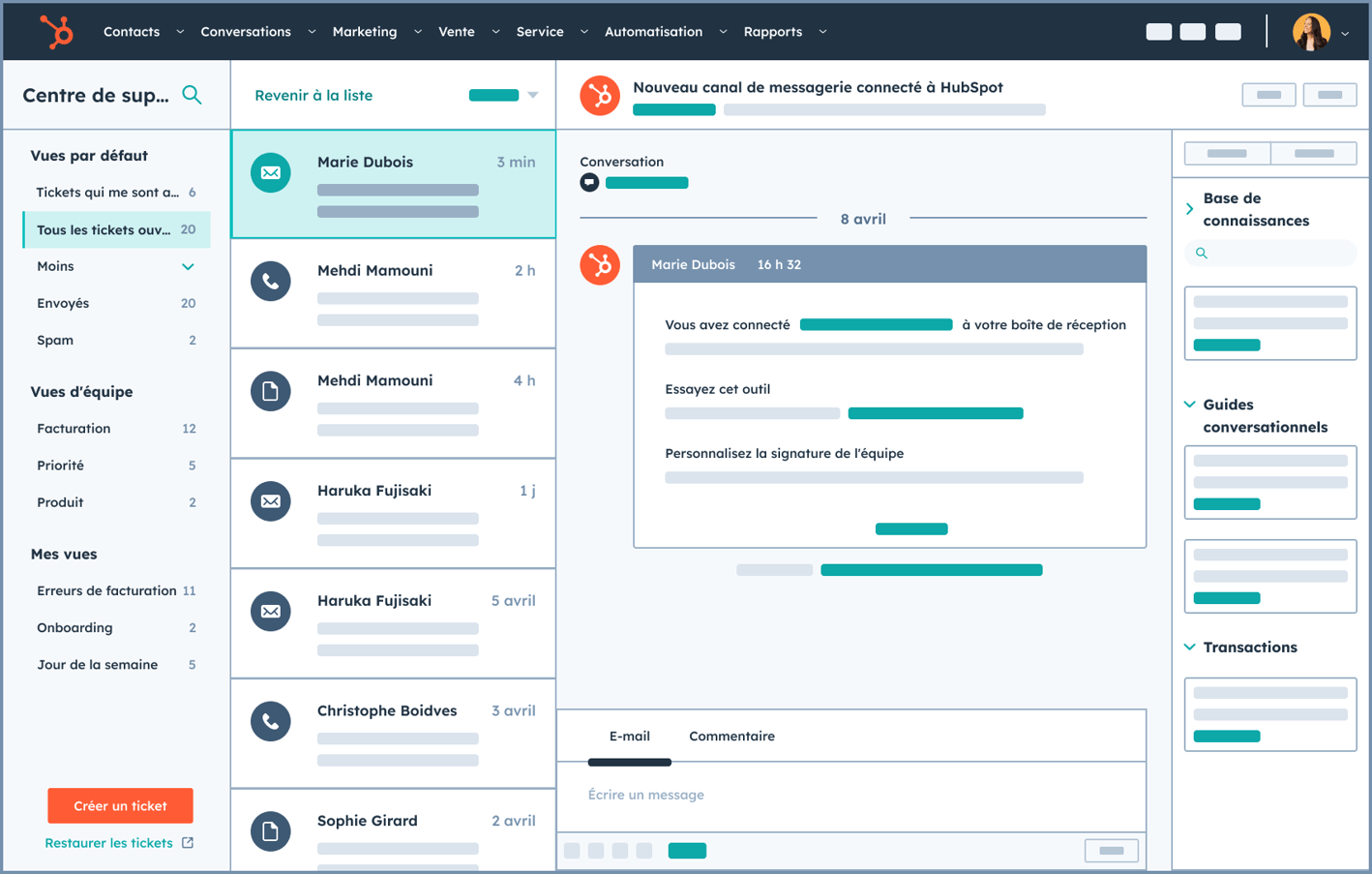 Zendesk vs HubSpot : comparatif des solutions de service client