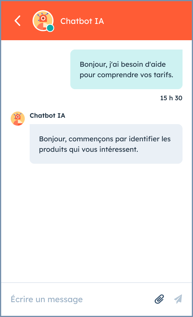 Outil gratuit de création de chatbot | HubSpot