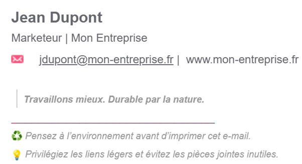 Exemples de signatures e-mail performantes pour dirigeants | HubSpot