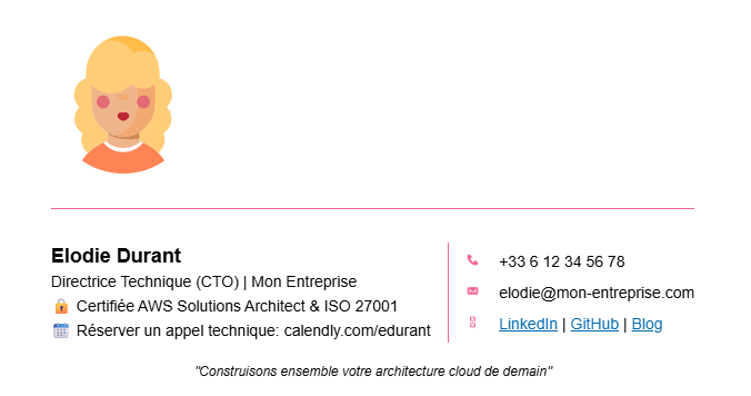 Exemples de signatures e-mail performantes pour dirigeants | HubSpot