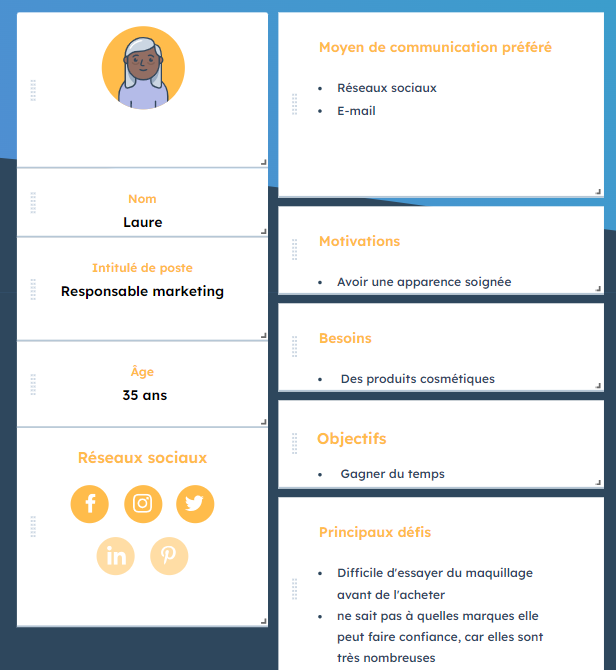 7 exemples de personas pour établir le profil de votre client idéal - HubSpot