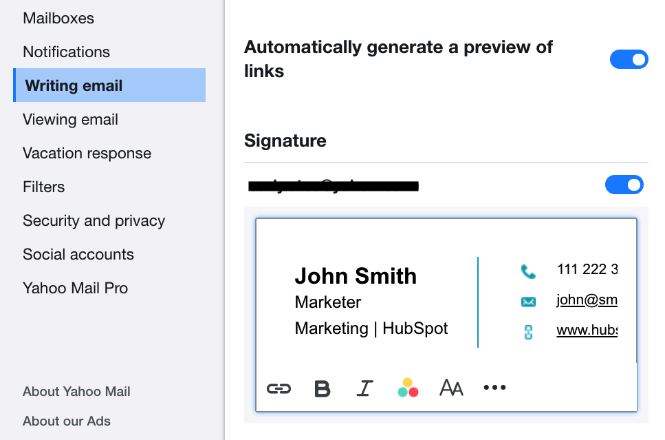 Générateur de signature d'e-mail gratuit | HubSpot