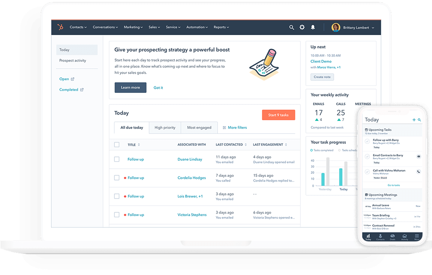 HubSpot CRM, logiciel CRM gratuit pour toutes les entreprises