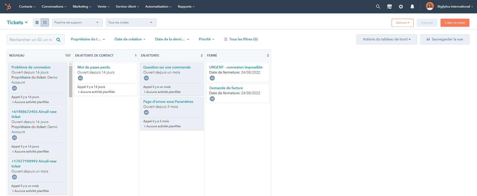 Outil de ticketing gratuit : logiciel de gestion des tickets | HubSpot